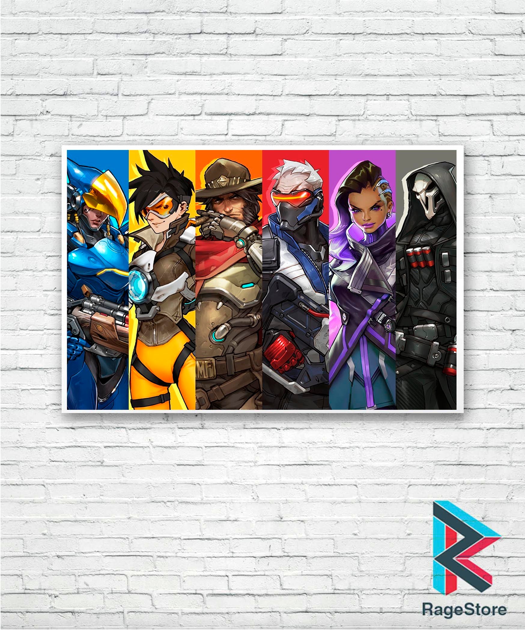 Poster Overwatch Team – Rage store