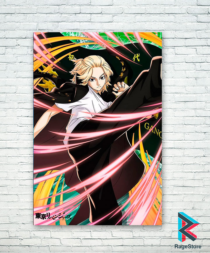 Póster Mikey - Tokyo Revengers (Papel Foto ó Metálico) – Rage store