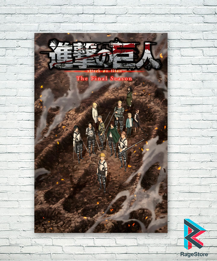 Póster Final Season 3 - SNK (Papel Foto o Metálico) | Ragestore.com ...