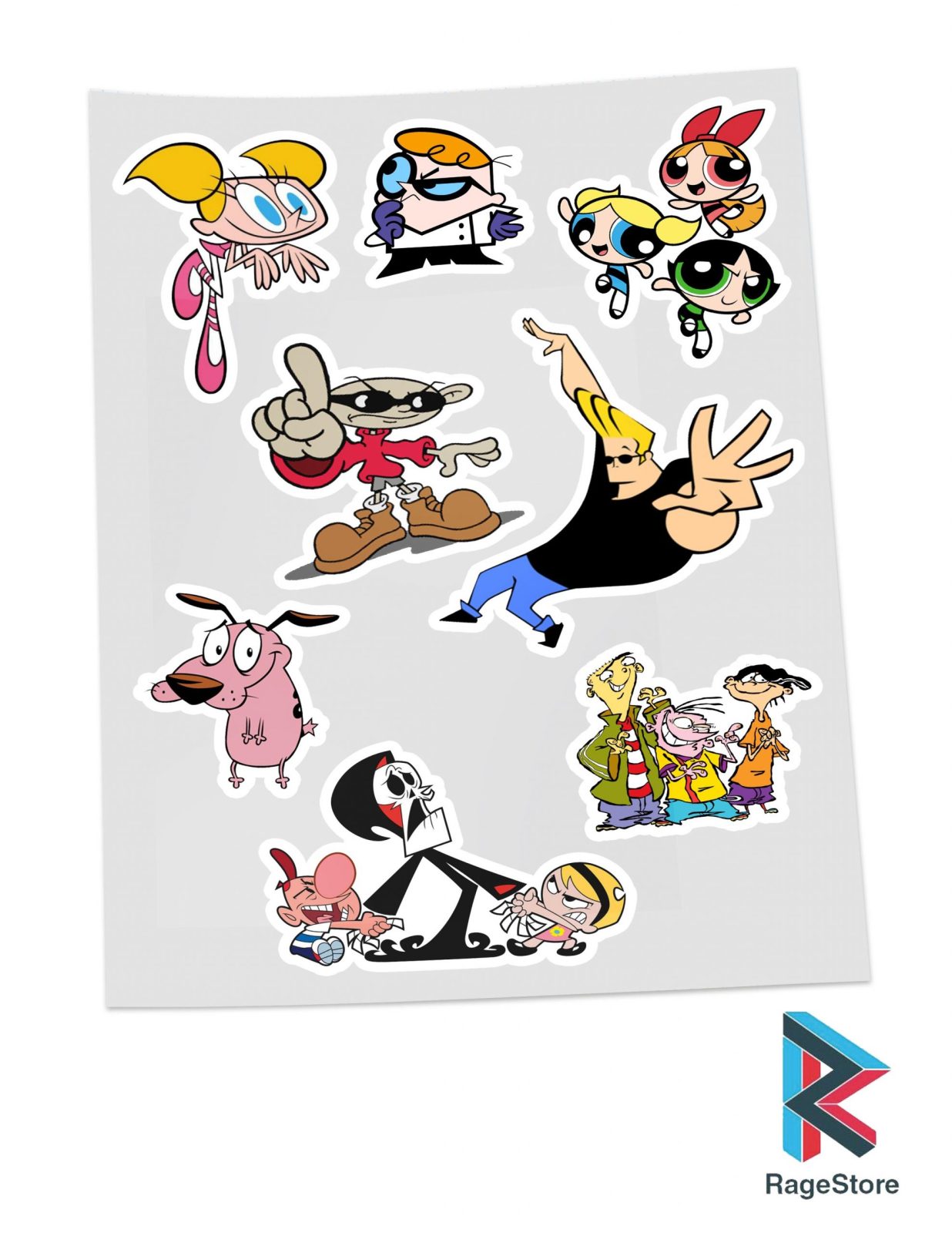 Stickers Cartoon Network Old – Rage store