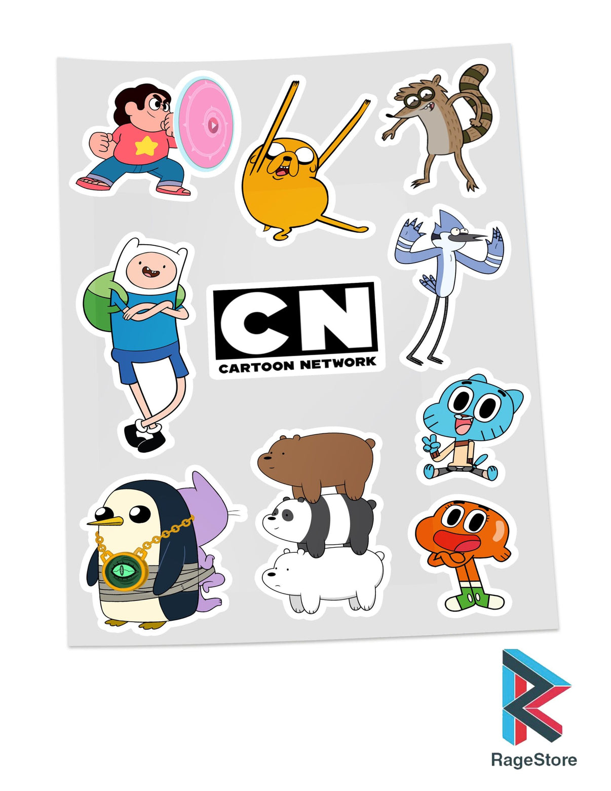 Stickers Cartoon Network – Rage store