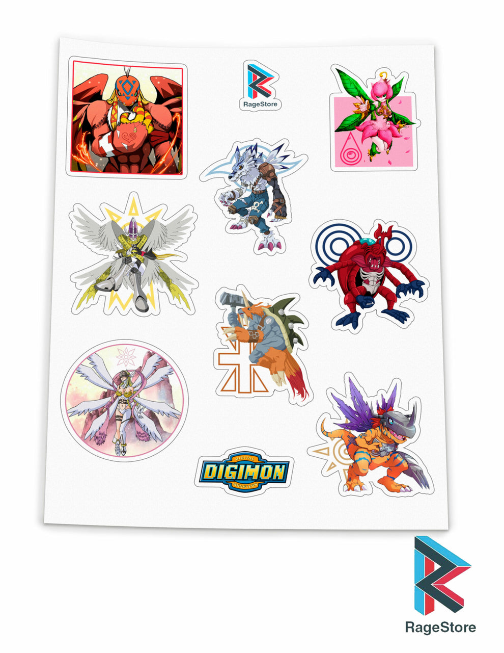 Stickers Nivel Perfecto - Digimon – Rage store