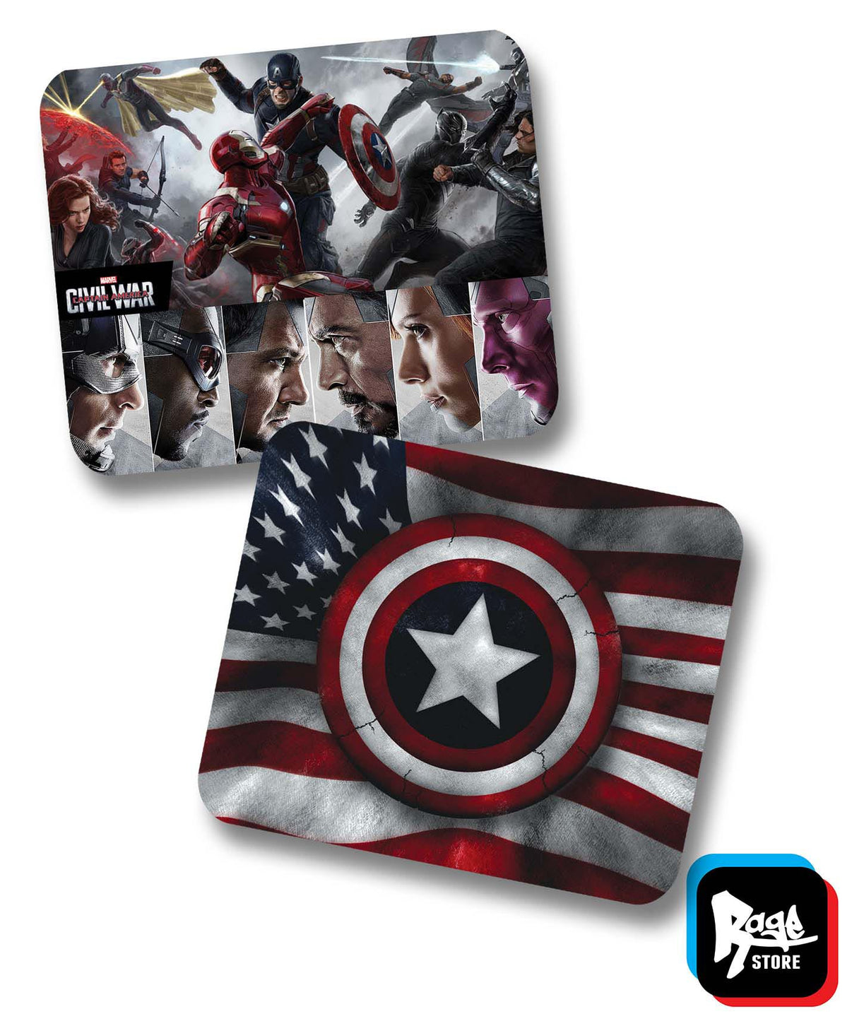 Mousepad Captain america c/u – Rage store
