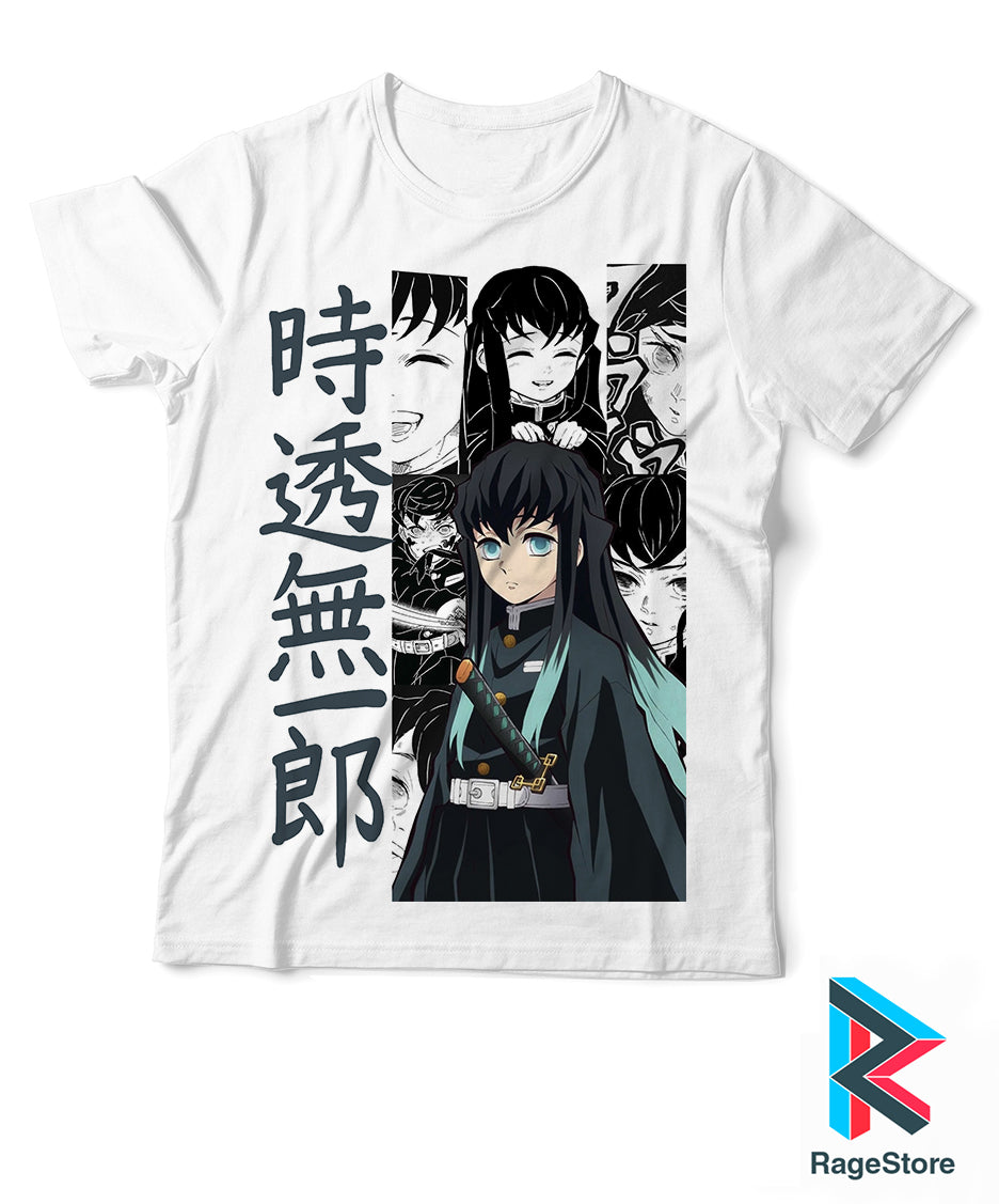 Muichiro Tokito - Kimetsu no Yaiba (Playera o Blusa) – Rage store